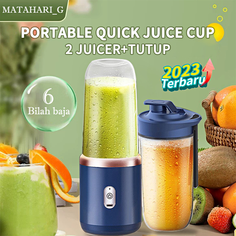 Jual Multifungsi Portable Mini Jus Blender 6 Pisau Portable Juicer ...