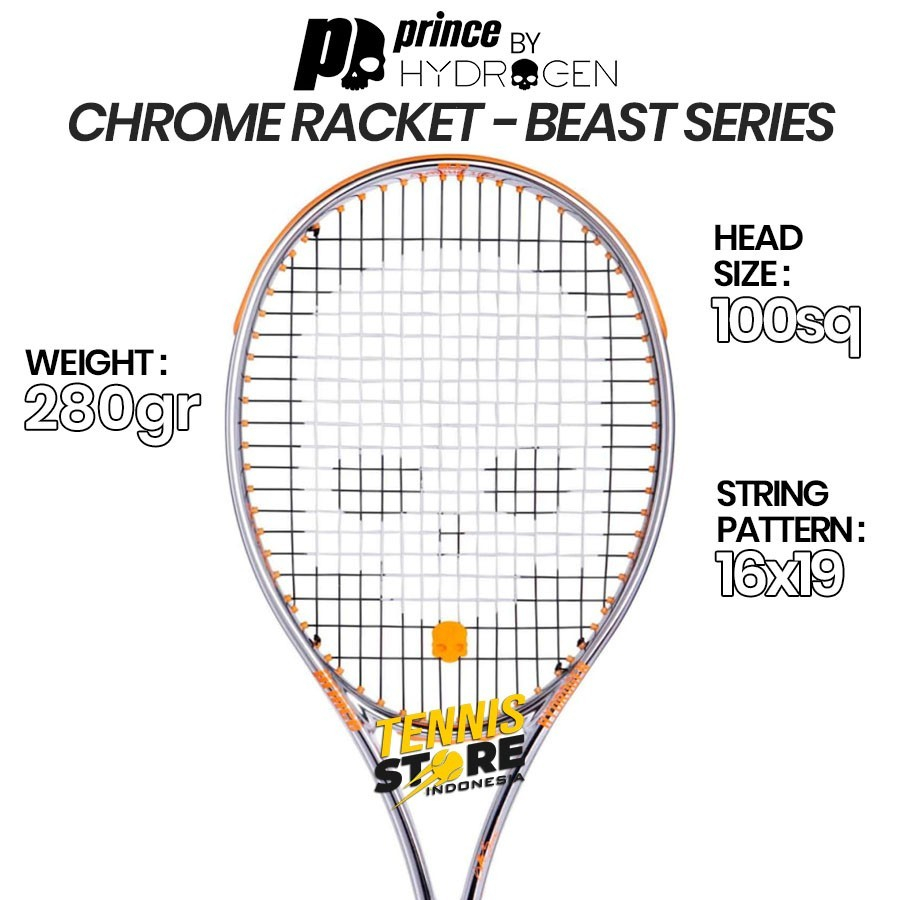 Jual Prince By Hydrogen CHROME Racket / Beast Series | Shopee Indonesia