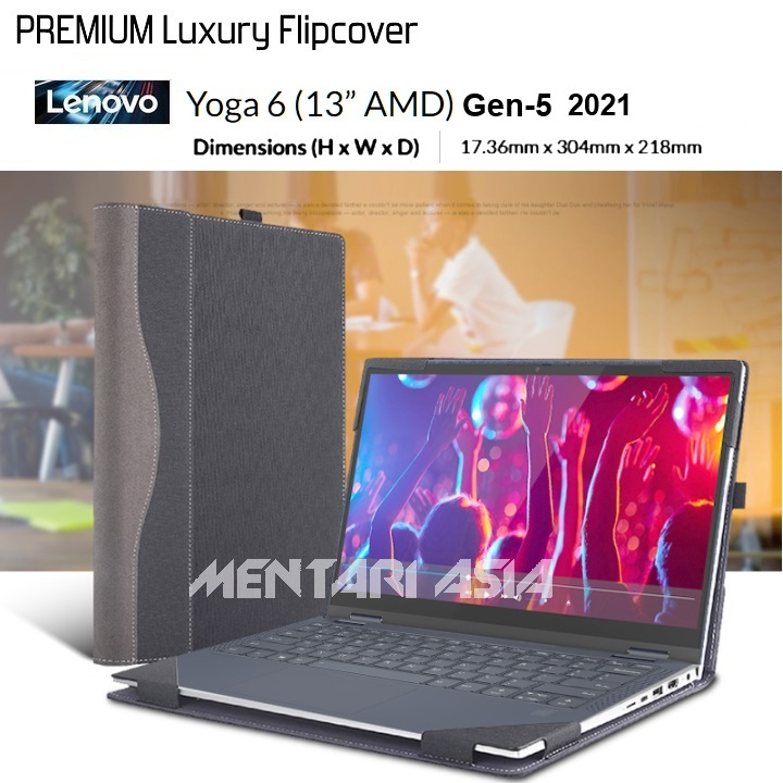 Jual Flipcover Lenovo YOGA 6 13" Gen-5- PREMIUM LUXURY Detachable Case ...