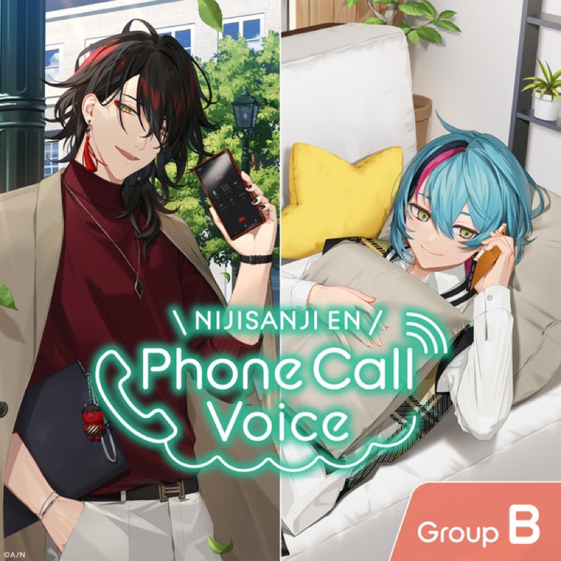 Jual EN Phone Call Voice - Group B - Male Group Nijisanji Voice Pack Vtuber | Shopee Indonesia