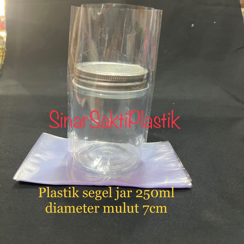 Jual Plastik Segel Botol JAR 250ml Diameter 7 cm | Shopee Indonesia