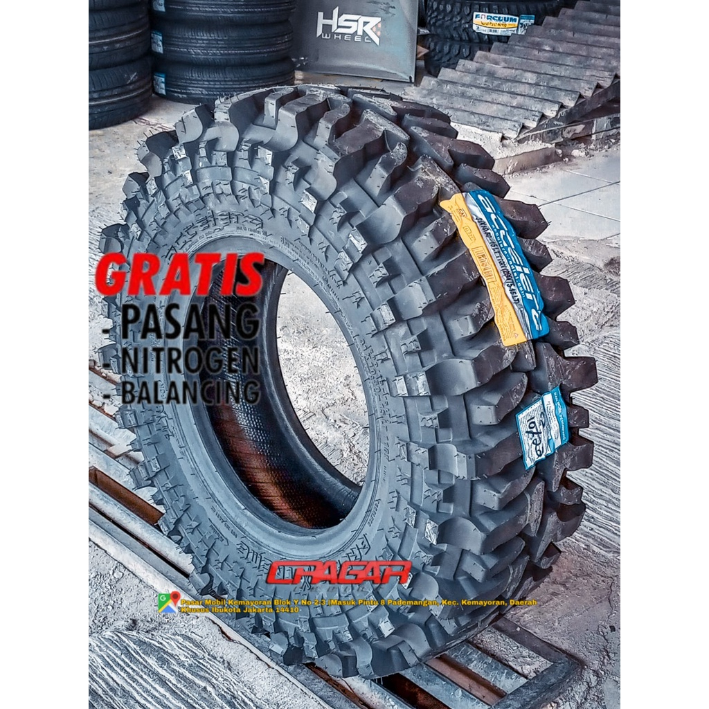 Jual BAN 33 12,5 R15 RING 15 ACCELERA BADAK X-TREME GRATIS PASANG BILA ...