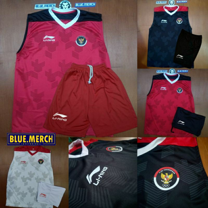 Jual JERSEY SINGLET TIMNAS /BAJU LEKBONG TIMNAS/JERSEY TRAINING TIMNAS ...