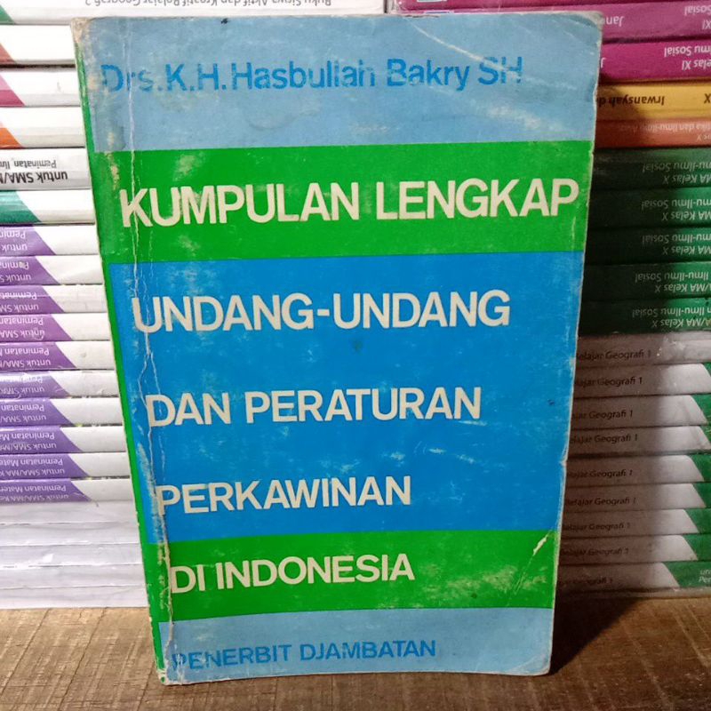 Jual Buku Original KUMPULAN LENGKAP UNDANG - UNDANG DAN PERATURAN PERKAWINAN DI INDONESIA ...