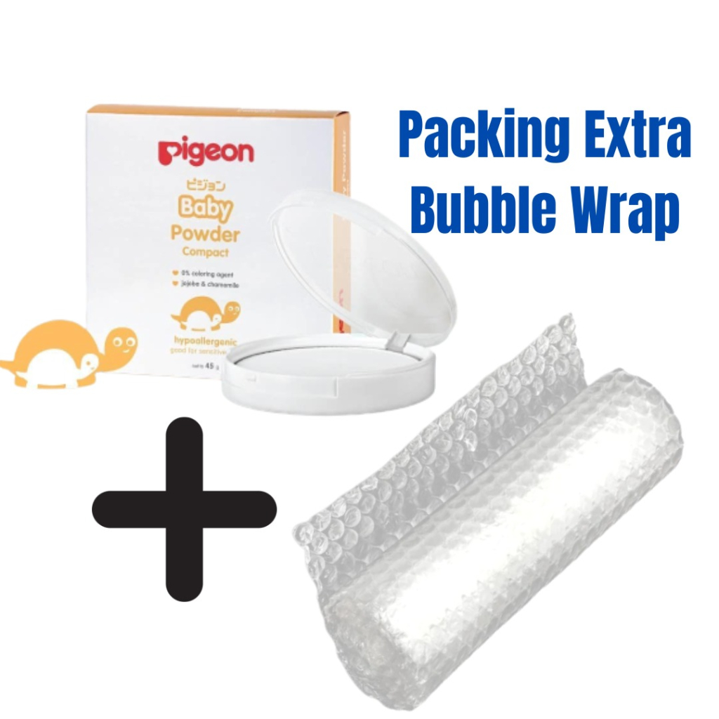 Jual Pigeon / Bambi Baby Compact Powder Cake / Refill + Puff 45gr 45 Gr ...