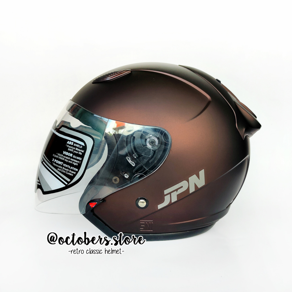 Jual HELM JPN GALAXY ORIGINAL HELM MOTOR SNI DEWASA HELM HALF FACE OPEN ...