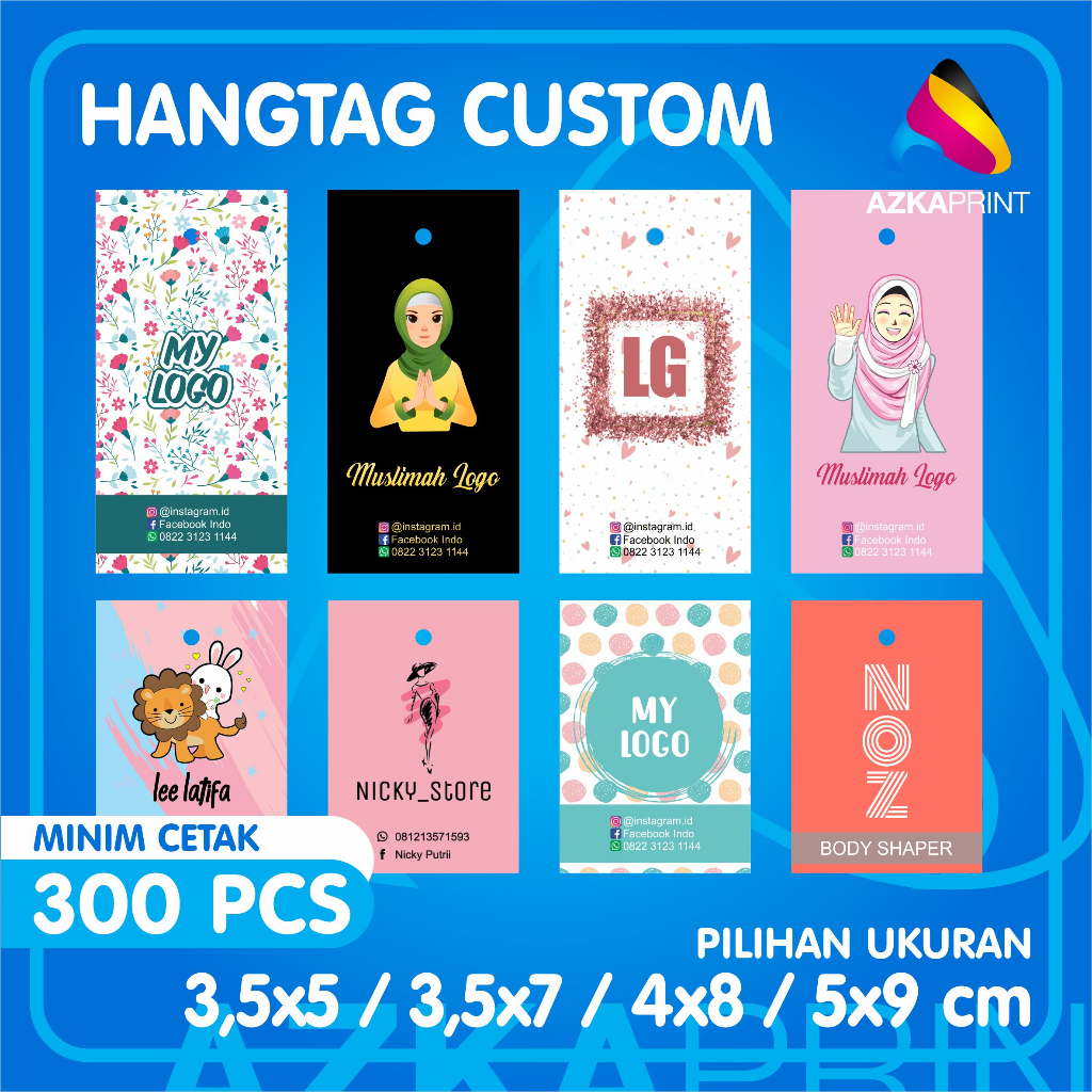 Jual HANGTAG CUSTOM - HANG TAG - HANGTAG BAJU, JAKET, SEPATU | Shopee ...