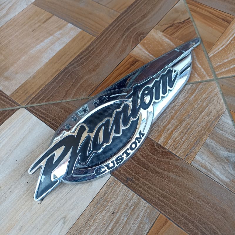 Jual emblem tangki logo tank bagian kiri Honda phantom Phantom second ...