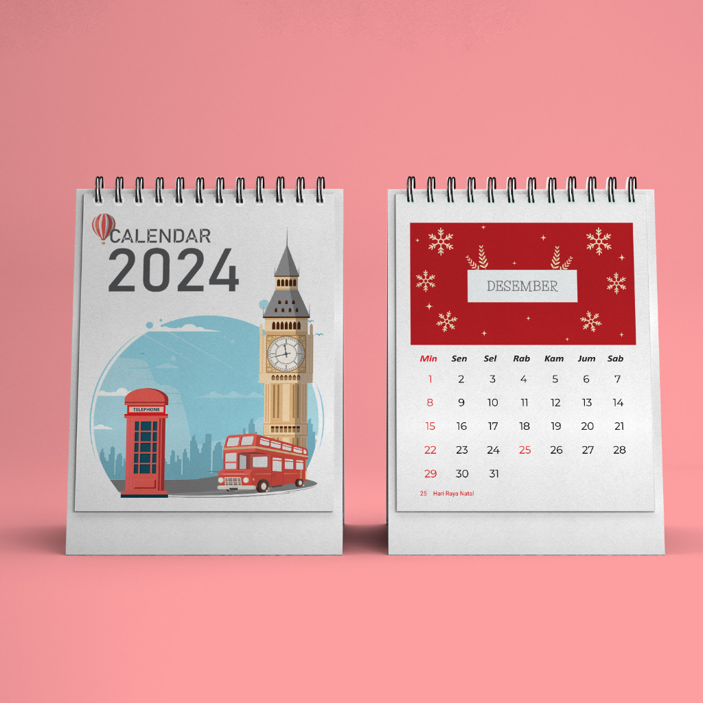 Jual KALENDER 2024 MINI - KALENDER MEJA MINI | Shopee Indonesia