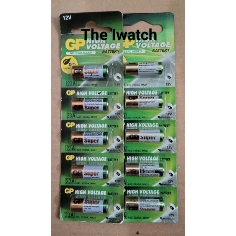 Jual BATERAI REMOTE GP 23A ORIGINAL | Shopee Indonesia