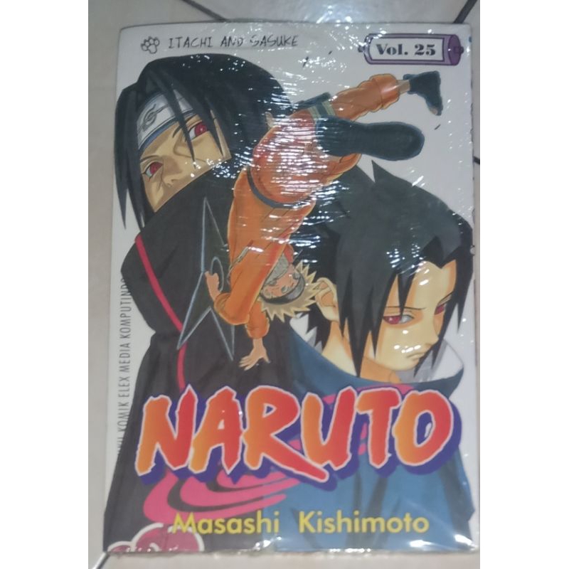 Jual komik Naruto vol 25 original segel | Shopee Indonesia
