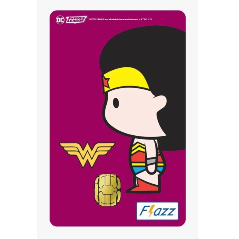 Jual Flazz NCA Limited Edition Justice League Chibi Wonder Woman ...