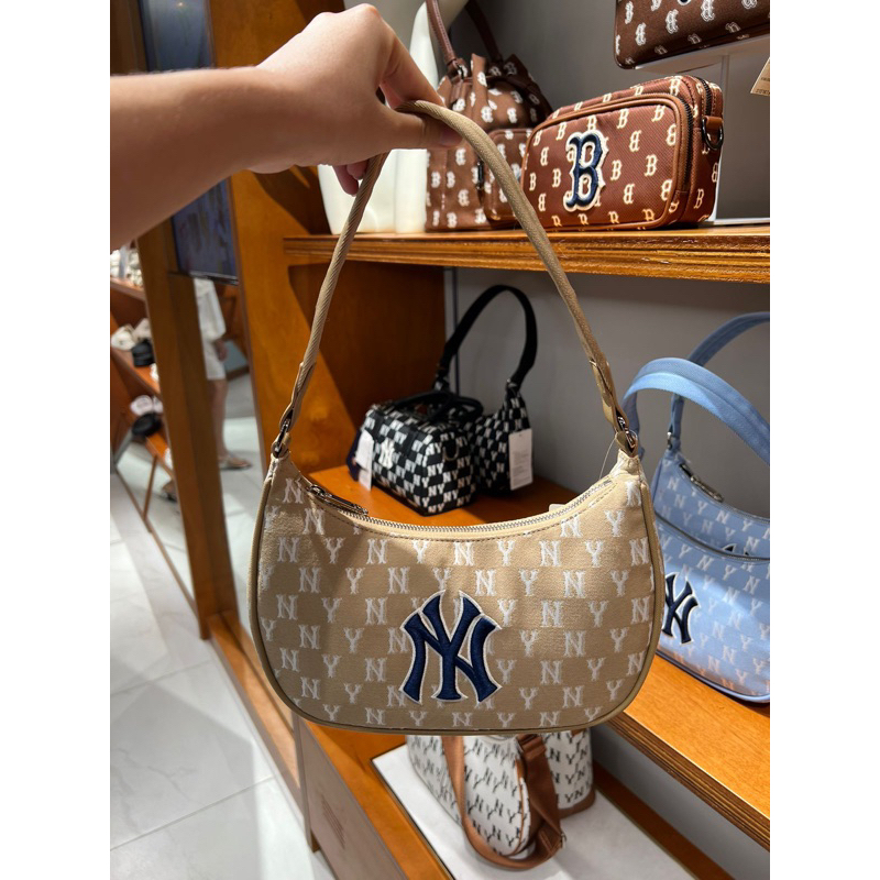 Jual MLB NY hobo bag 100% ASLI | Shopee Indonesia
