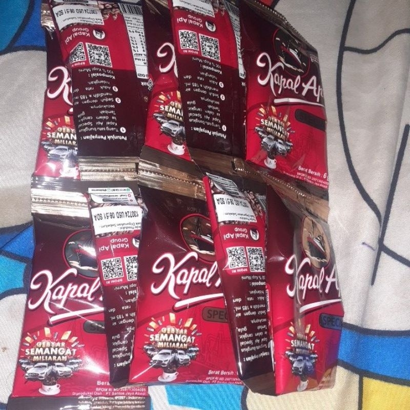Jual kopi kapal api spesial kemasan mini 6 gr ( 1 renceng ) | Shopee ...