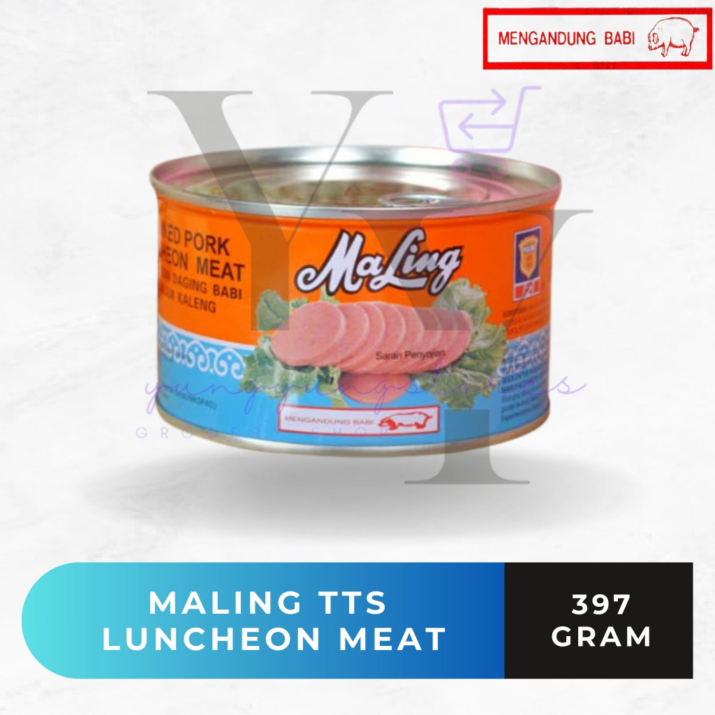 Jual Ham Maling TTS Pork Luncheon Meat Kaleng 397 gram | Shopee Indonesia