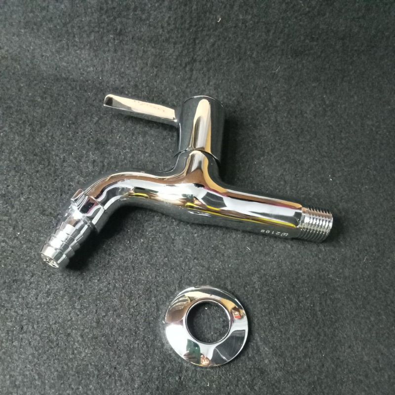 Jual kran air taman kran kuningan crom 1/2 inch minimalis wasser TL2 ...