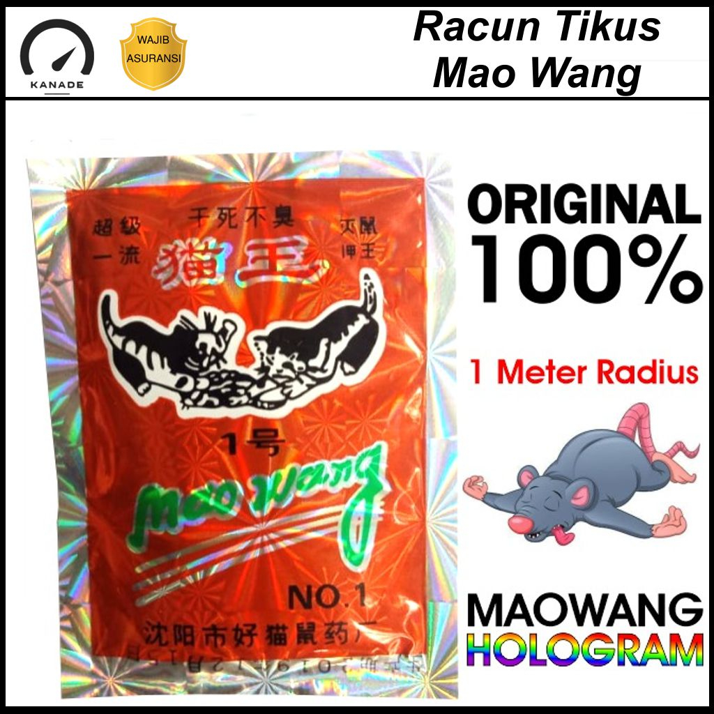 Jual Racun Tikus Mao Wang 100% Asli Beras Merah Di Jamin Ampuh maowang ...