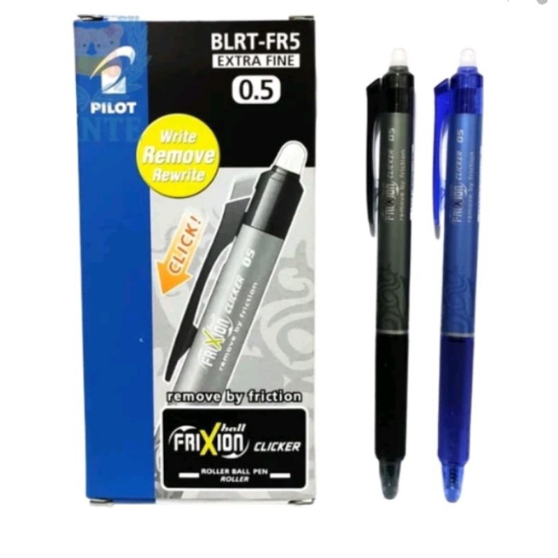 Jual Pulpen pilot frixion click 0.5/0.7 (bisa dihapus) | Shopee Indonesia