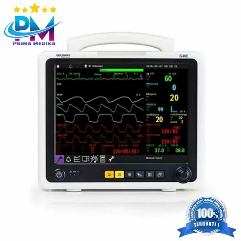 Jual Pasien Monitor Philips GOLDWAY G40E / Patient Monitor Philips ...