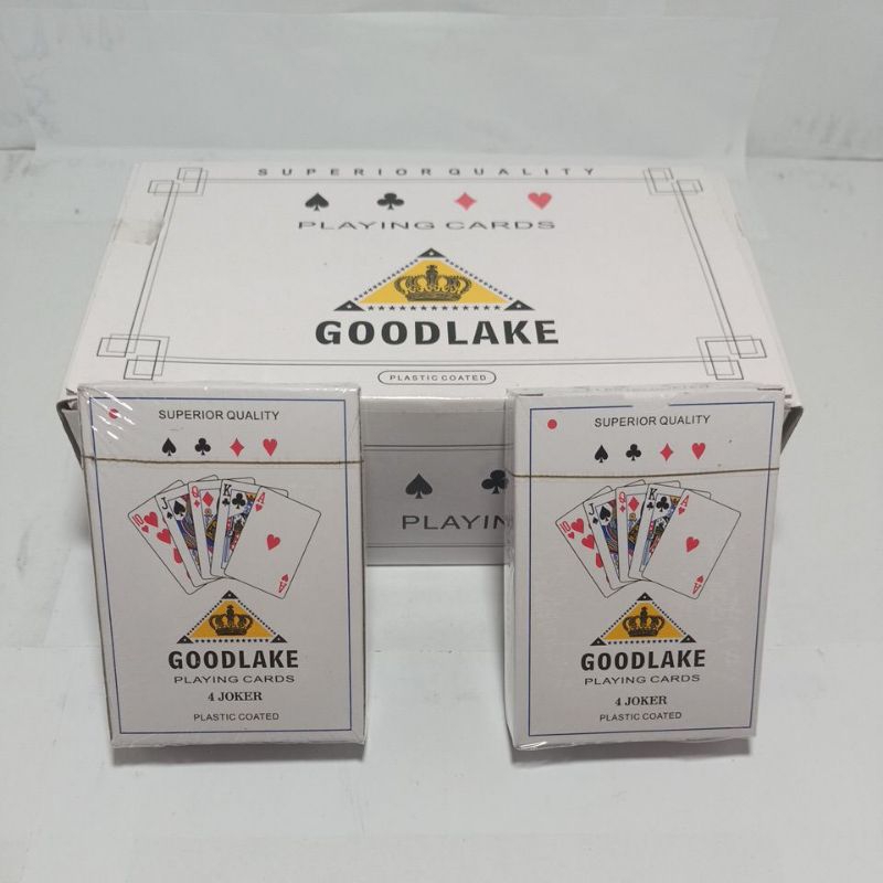 Jual Kartu Remi GOODLAKE kartu mainan playing cards (1pack 4 joker) | Shopee Indonesia
