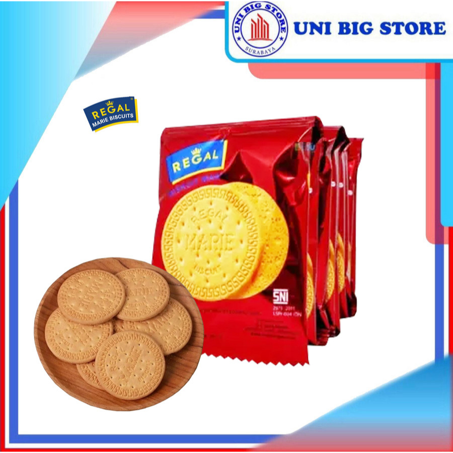 Jual Kue Marie Regal Special 15 gr x 10 Sachet RENTENG Biscuit Biskuit ...