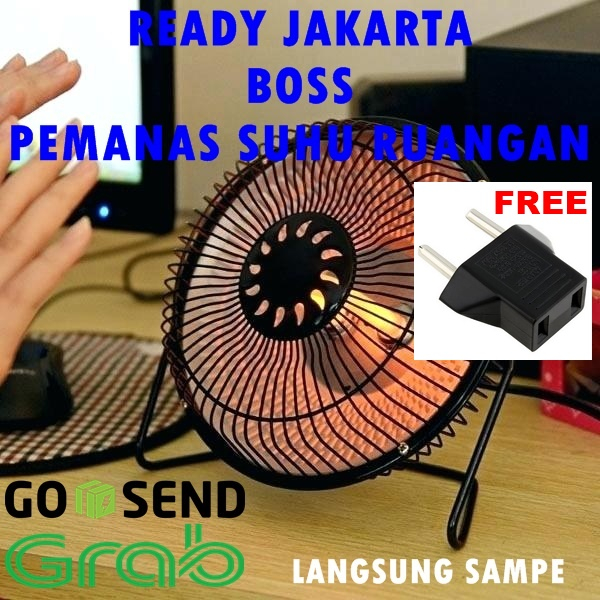 Jual Portable Alat Pemanas Suhu Ruangan 6 Inches Desktop Office Heater ...