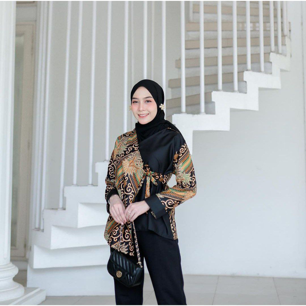 Jual Benang Raja Batik Couple Pria Wanita katun Motif Ukel Zig Zag ...