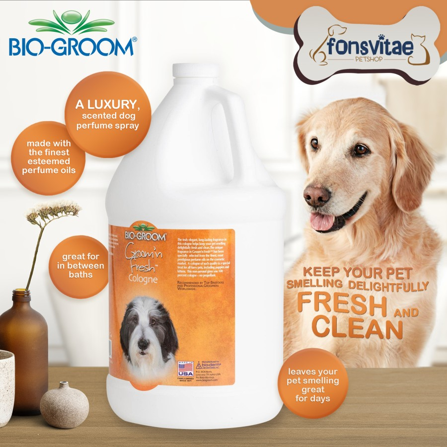 Jual Bio Groom - Groom 'n Fresh Cologne Gallon - Parfum Hewan | Shopee ...