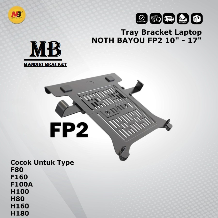 Jual tray tatakan laptop north bayou fp2 untuk 10 inch sampai 17 Inch | Shopee Indonesia