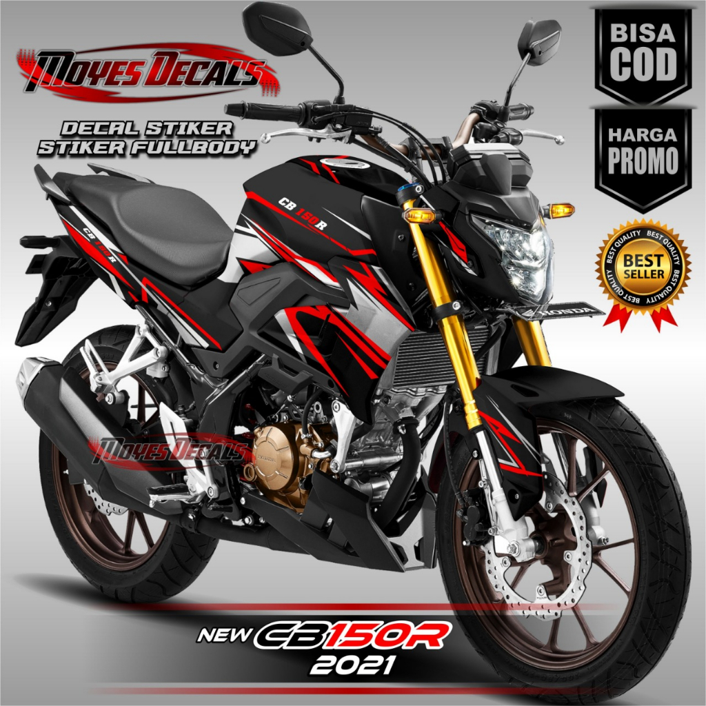 Jual Decal CB150R New 2021 Full Body Stiker CB150R New 2021 Street Fire ...