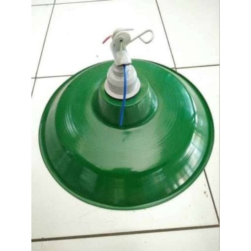 Jual KAP LAMPU GANTUNG + FITTING HIJAU 18CM/30CM | Shopee Indonesia