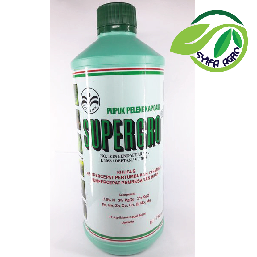 Jual Penyubur tanaman SP GROW hijau 750ml | Shopee Indonesia