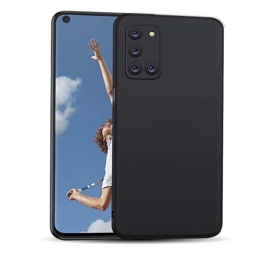 Jual CASE OPPO A52 / A92 2020 PREMIUM MATTE CASE SOFT BLACK PROTECTION ...