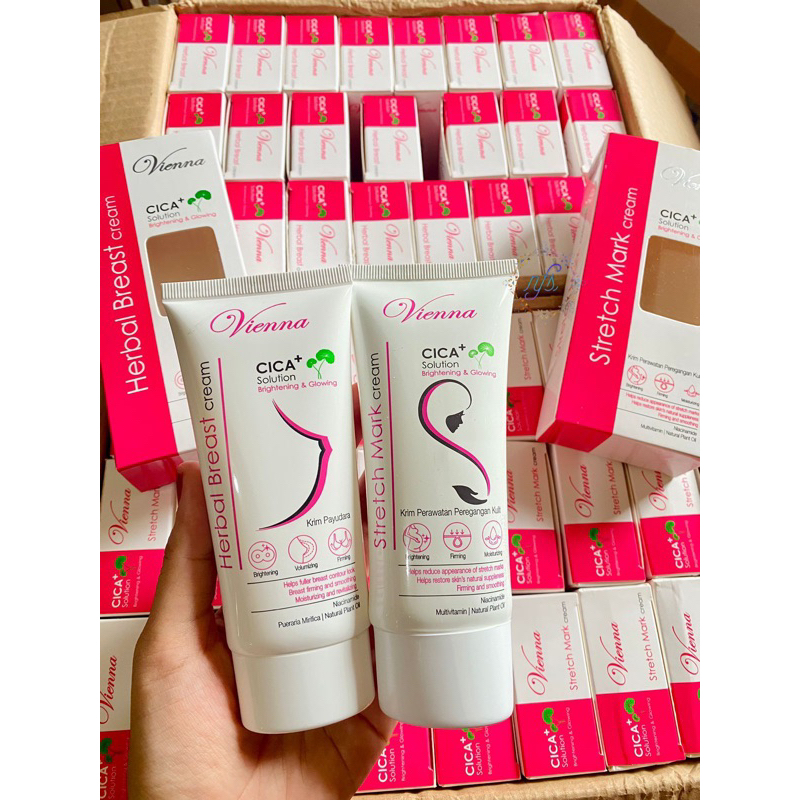 Jual vienna breast cream&stretch mark | Shopee Indonesia