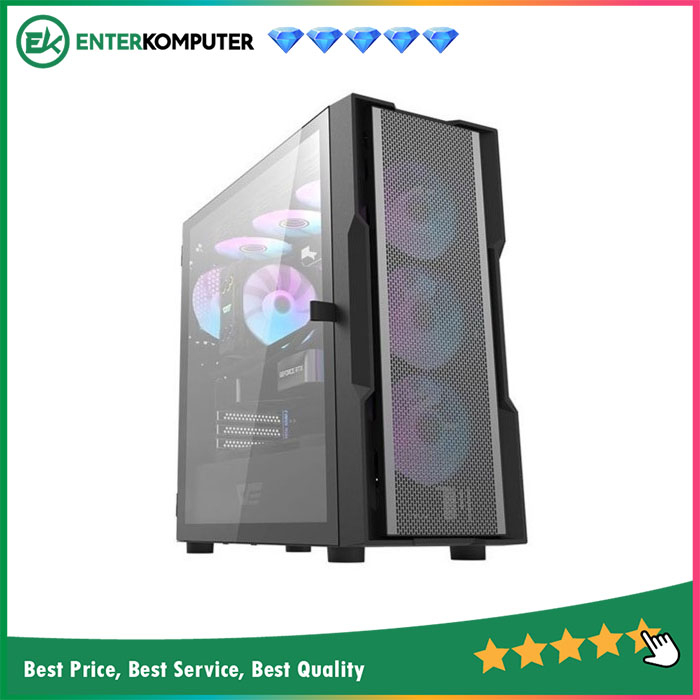Jual Aigo DarkFlash DK431 (Mesh) - Black - Casing PC | Shopee Indonesia