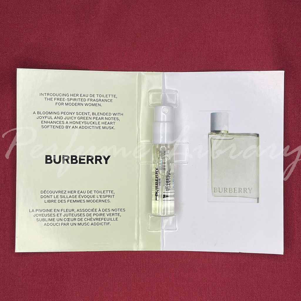 Jual Contoh Parfum Burberry Her Eau de Toilette, 2022 | Shopee Indonesia