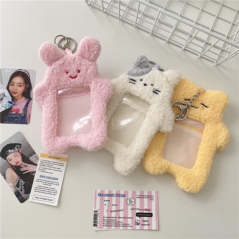 Jual Fluffy PC Holder Photocard Gantungan Card | Shopee Indonesia