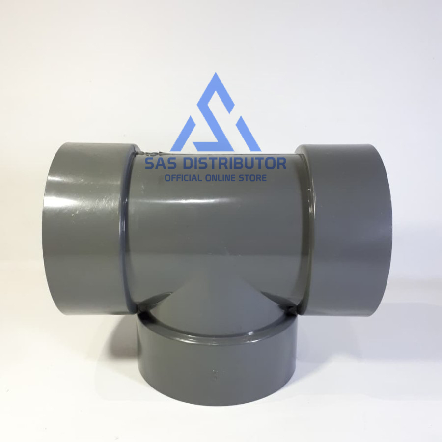 Jual TEE 3" inch D VOSCAR | Tee 3" inch PVC | Leter T 3" inch | Sambungan Pipa T 3 in / Tee Pipa ...