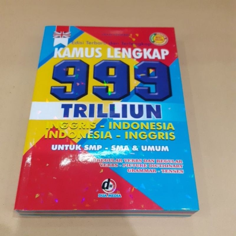 Jual Kamus Lengkap 999 Triliun inggris-indonesia untuk smp sma & umum ...