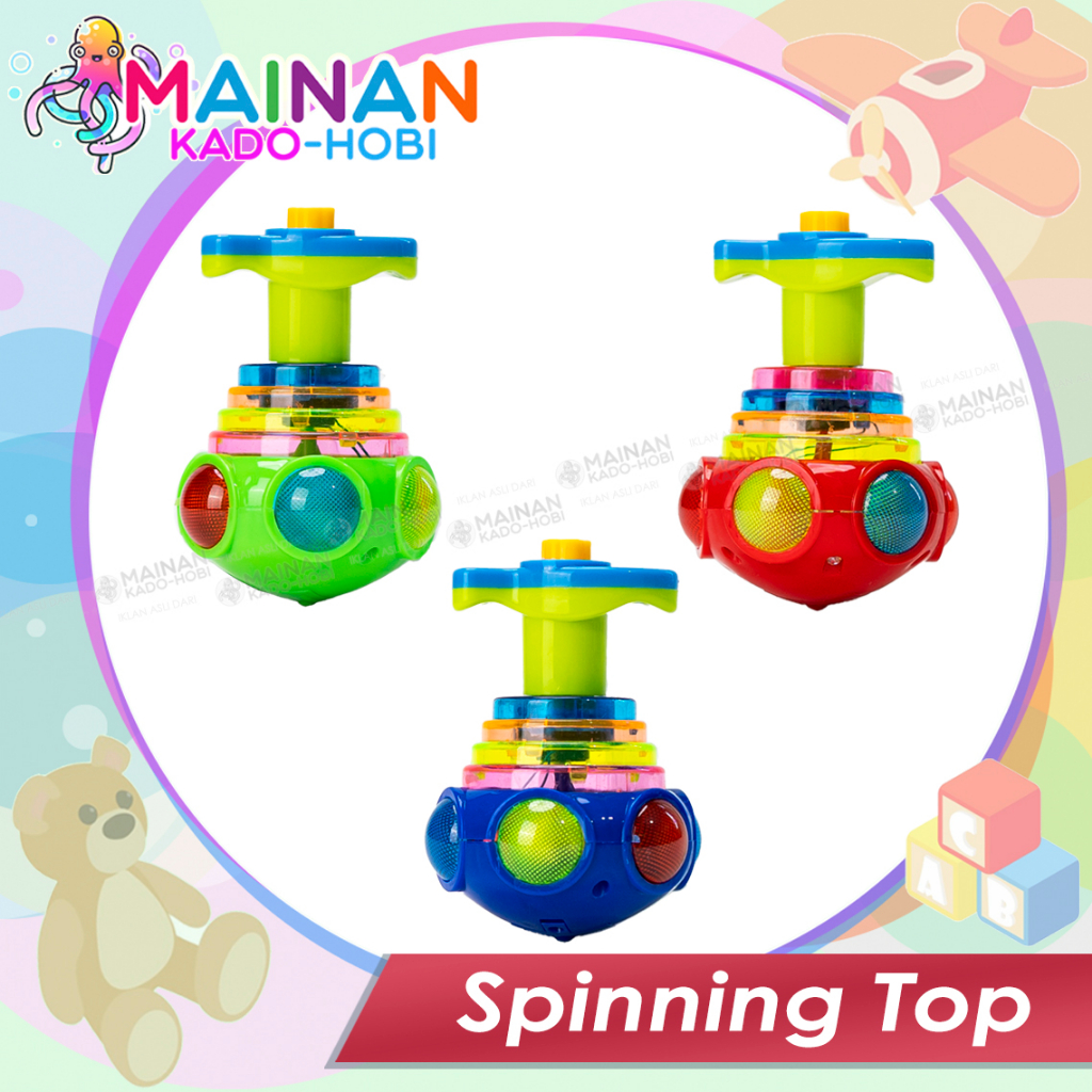 Jual MAINAN EDUKASI ANAK GANGSING PUTAR LAMPU LED KARAKTER KARTUN ...