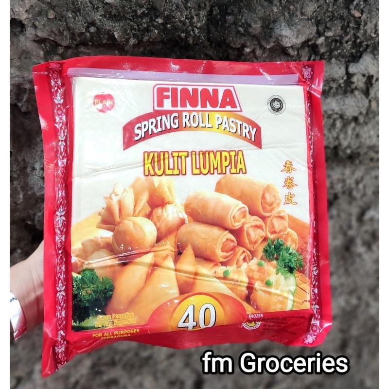 Jual Finna Kulit Lumpia besar 550gram isi 40 lembar | Shopee Indonesia