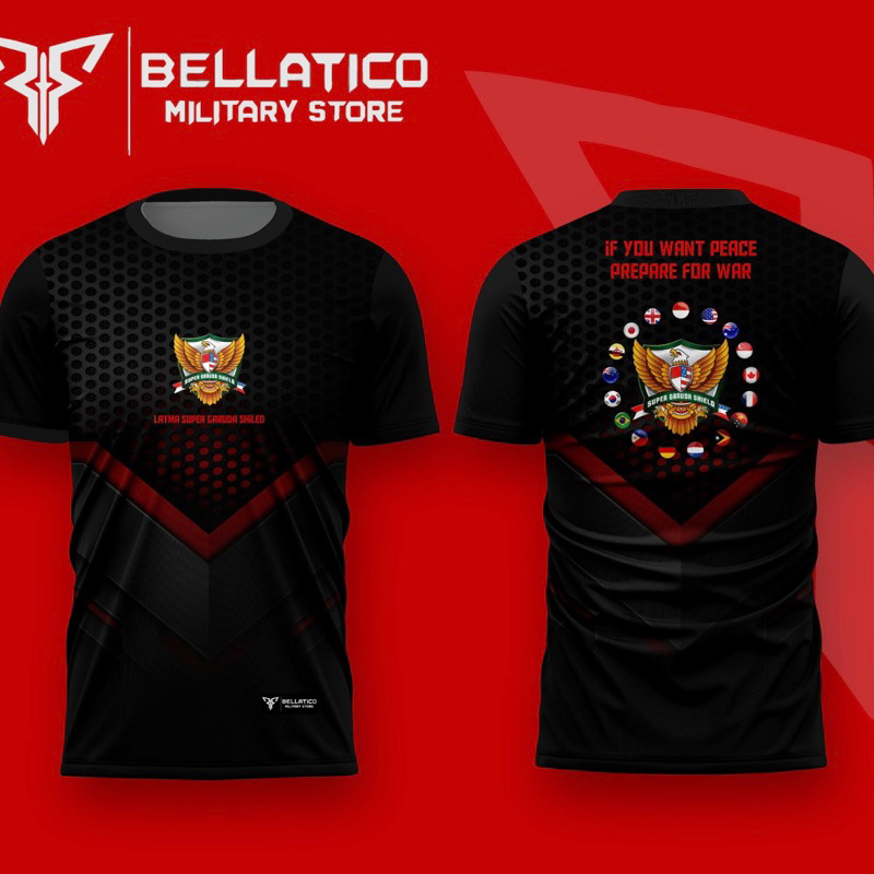 Jual Jersey Pria Tactical Style "Super Garuda Shield" • Kaos Pria ...