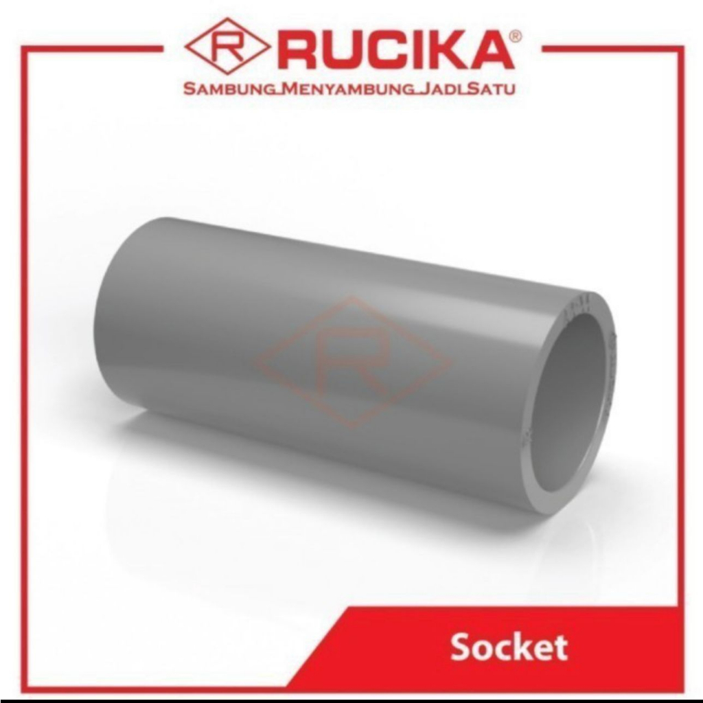 Jual Socket PVC AW 3" Rucika Sock Sok AW 3 Inch Rucika | Shopee Indonesia