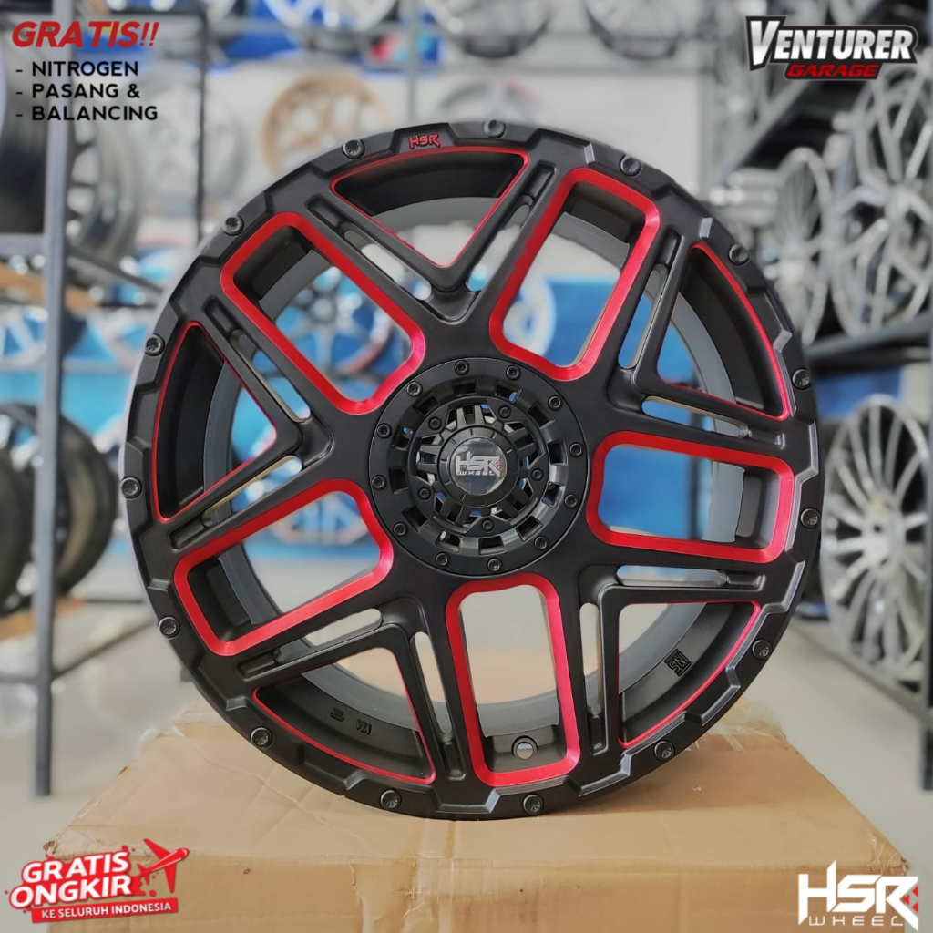 Jual Velg mobil hsr konga ring 17 pcd 4x100-114,3 untuk jazz yaris dll | Shopee Indonesia