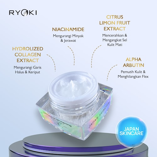 Jual Night Cream Ryoki Japan Skincare | Shopee Indonesia