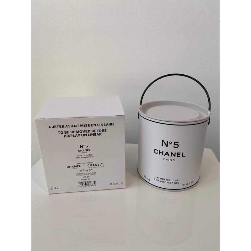 Jual CHANEL N5 SHOWER GEL BUCKET 20 x 6 ML | Shopee Indonesia
