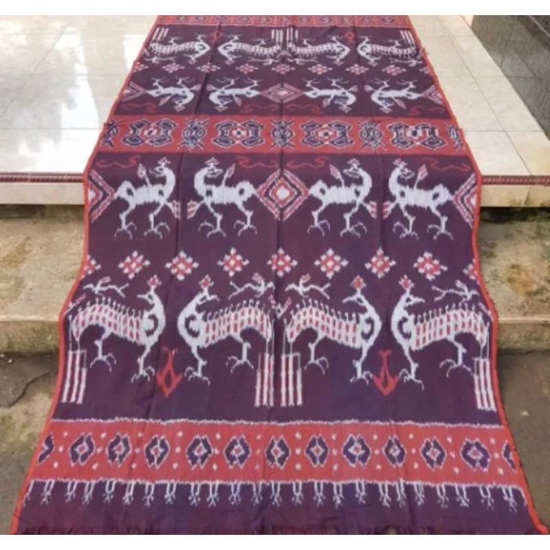 Jual kain tenun ethnic original premium motif lombok rote ayam sumba ...