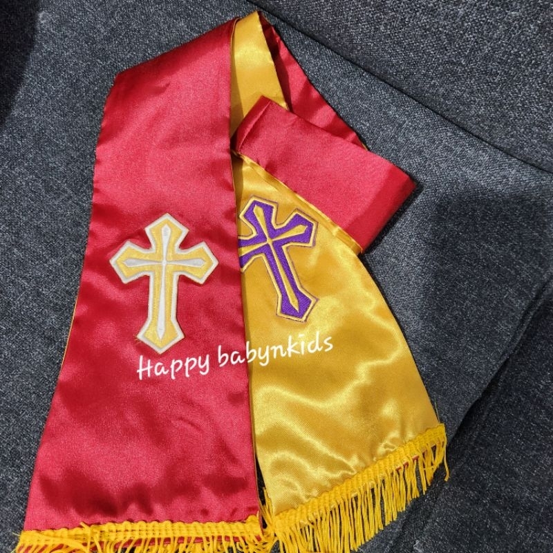 Jual STOLA/SCARF/SELENDANG/ GEREJA/PENDETA/CHOIR/BAPTIS | Shopee Indonesia