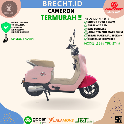 Jual Sepeda Listrik Electric Bike Pacific CAMERON 650 Watt 4 Speed ...