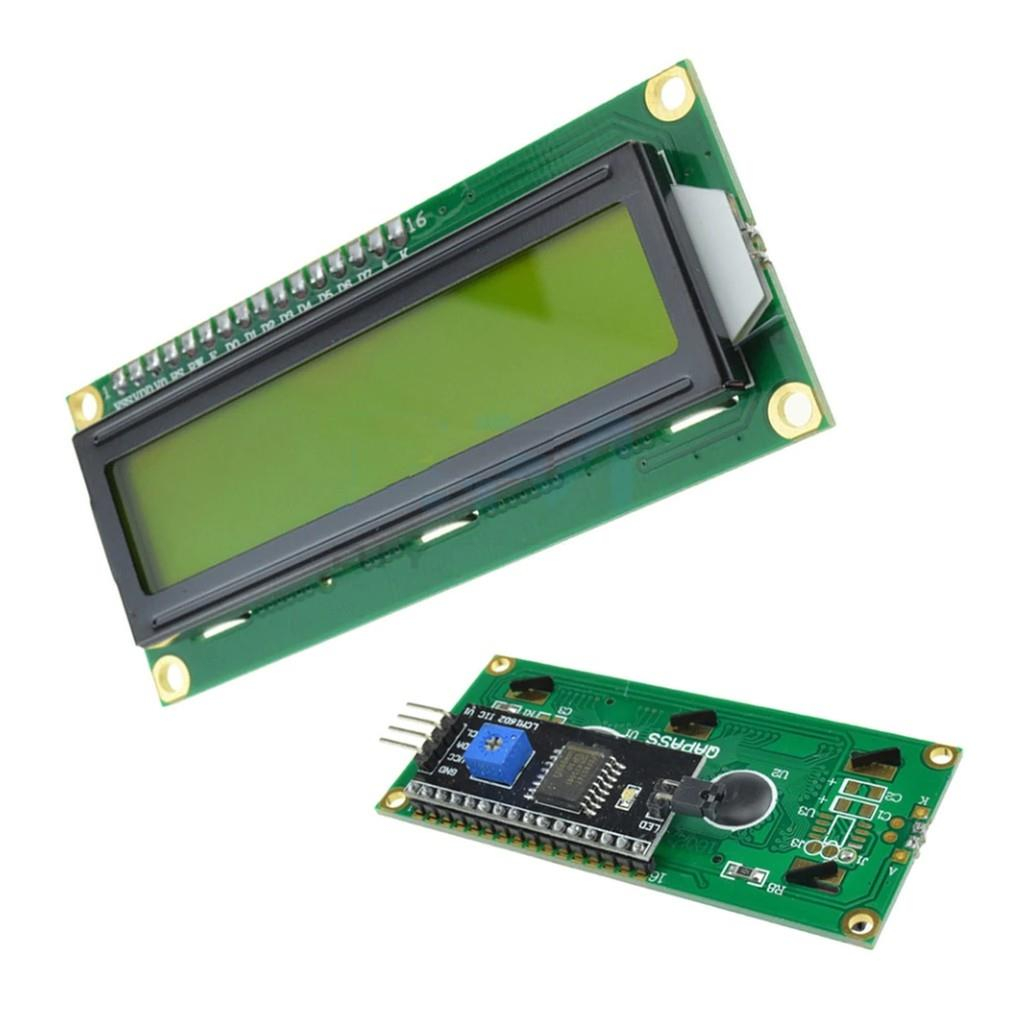 Jual LCD 1602 16x2 I2C LCD i2c Arduino hijau | Shopee Indonesia